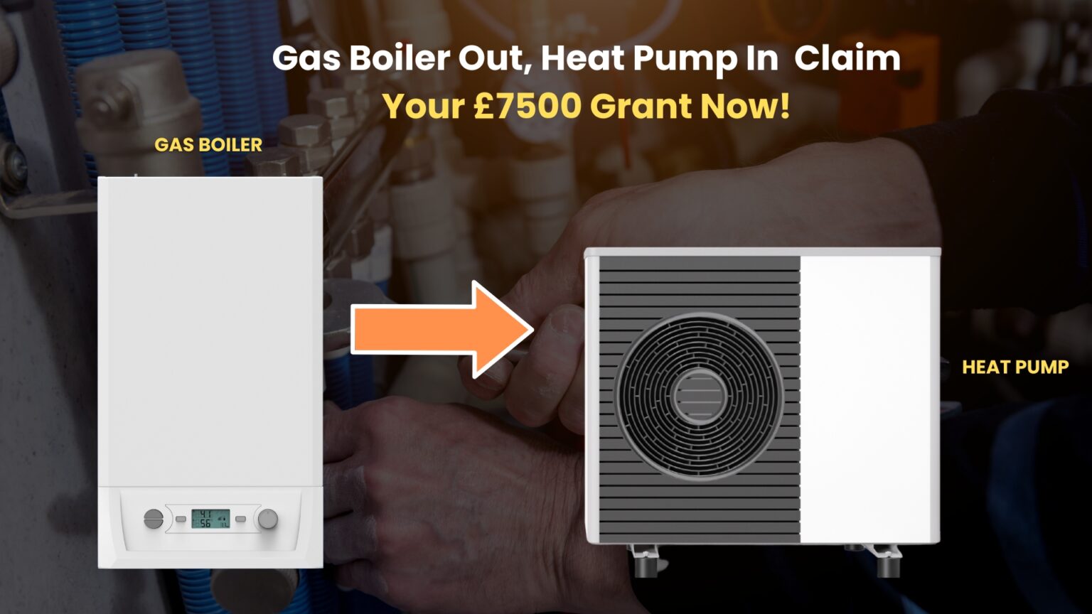 Get £7500 Off! Switch from a Gas Boiler to an Air Source Heat Pump ...