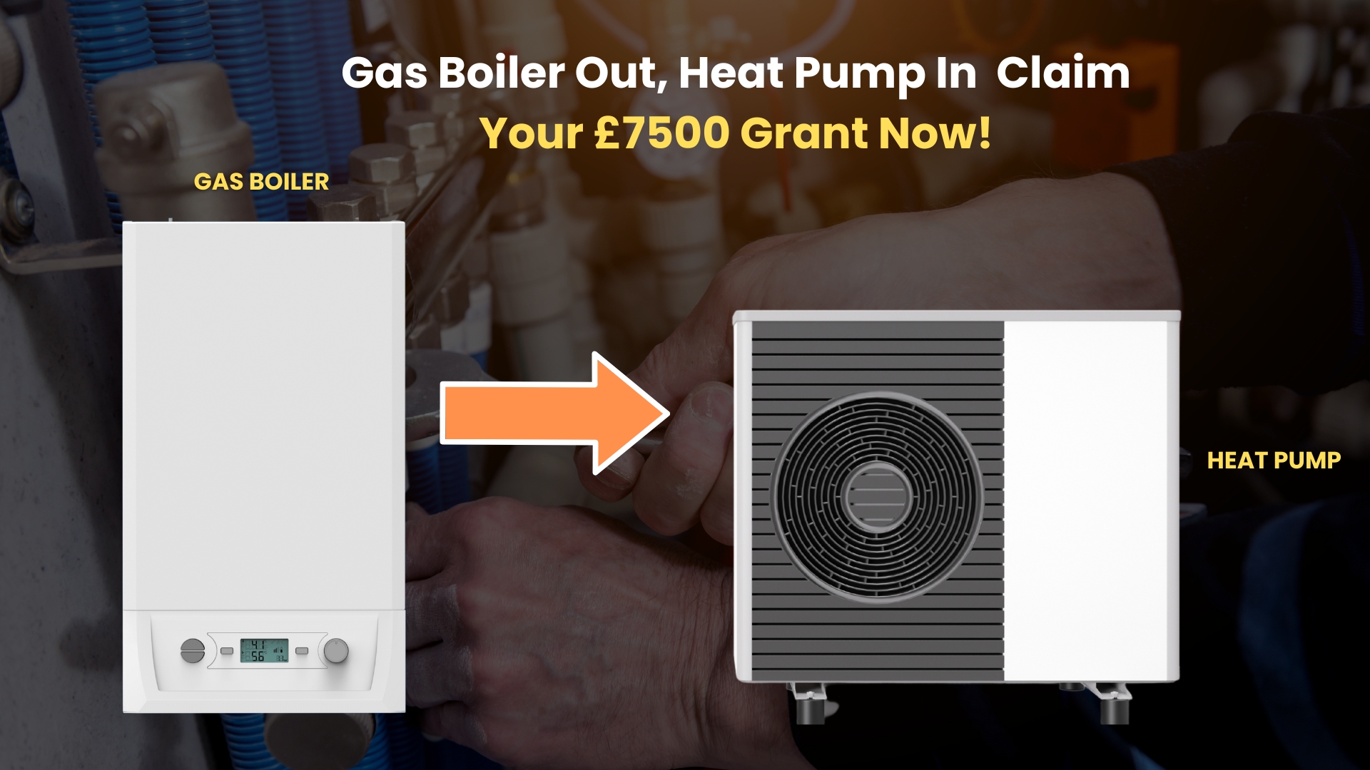 Get £7500 Off! Switch from a Gas Boiler to an Air Source Heat Pump ...